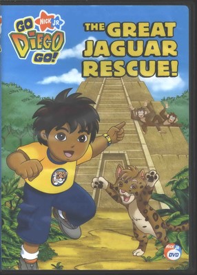 NICK JR GO diego go! The Great JAGUAR RESCUE 2007 Viacom DVD Paramount ...