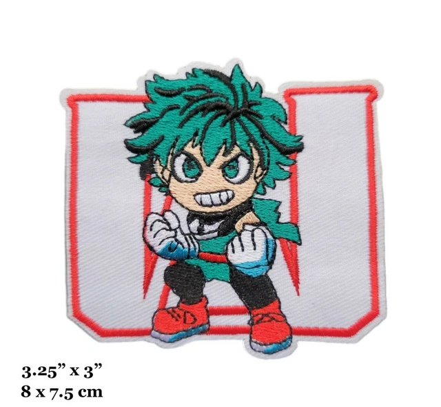 MY HERO ACADEMIA MHA Izuku Midoriya Deku Embroidered Iron On Patch $6. ...