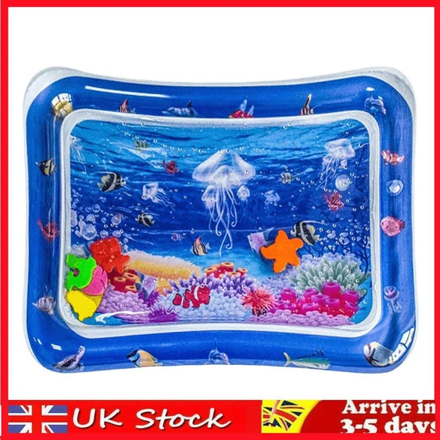 WATER SENSORY PLAYMAT with Fish Sensor Water Playmat Cat Water Play Mat ...
