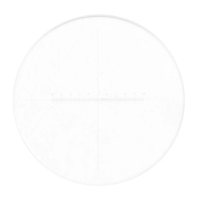 MICROMETER OBJECTIVE SCALE Reticle Microscope Eyepiece High Precision ...