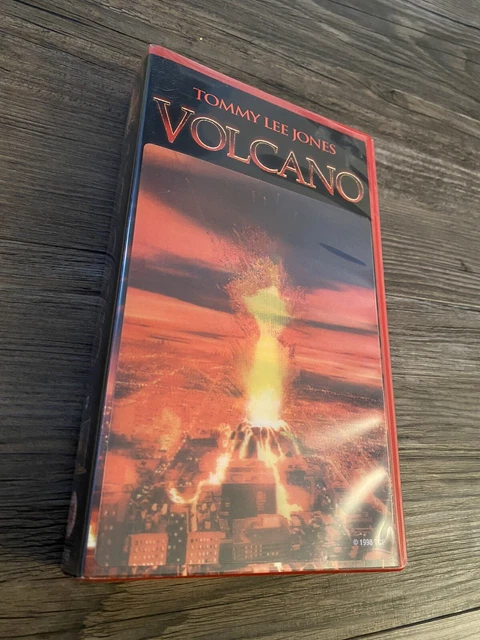 VOLCANO (VHS/SUR, 1998) RETRO VHS *LENTICULAR COVER* Tommy Lee Jones £4 ...