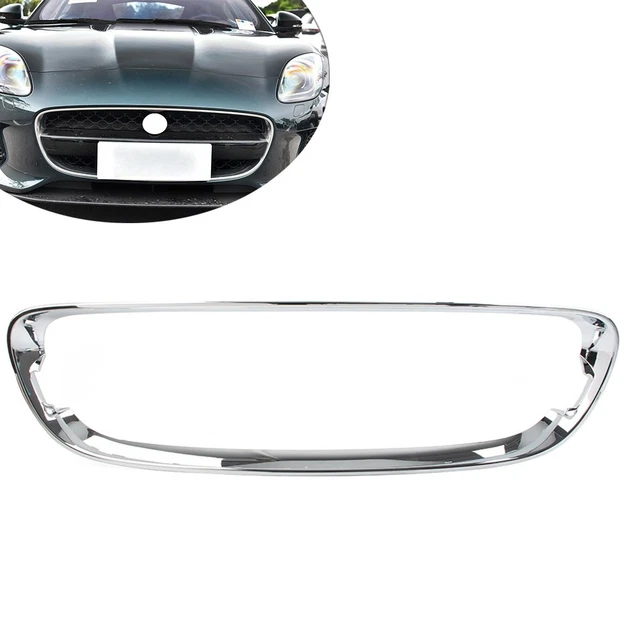 FRONT BUMPER GRILLE Surround Molding For Jaguar F-Type 2014-2017 ...