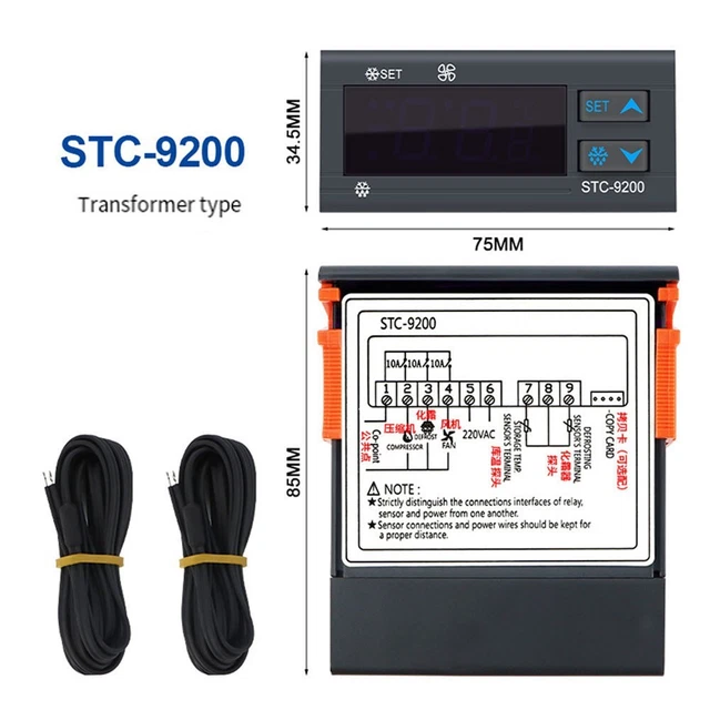 THERMOSTAT AVANC POUR micro-ordinateur STC9200 pour contr?le industriel de la EUR 33,37 ...