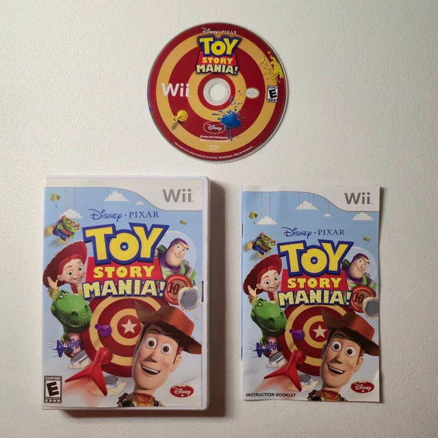 TOY STORY MANIA! Wii Video Game Disney Pixar Multiplayer Family Fun £13 ...