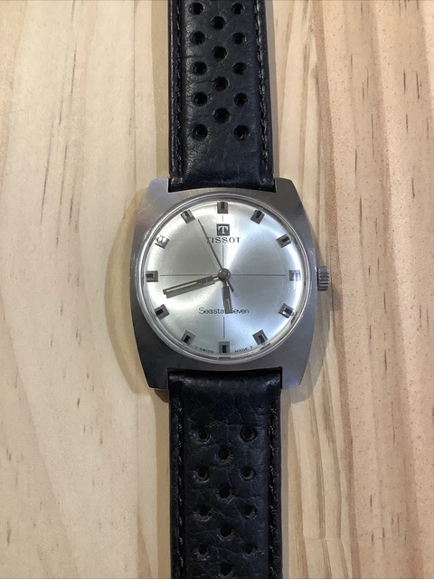 VINTAGE TISSOT SEASTAR seven mens watch from 1967 , 781-1 movement £135 ...