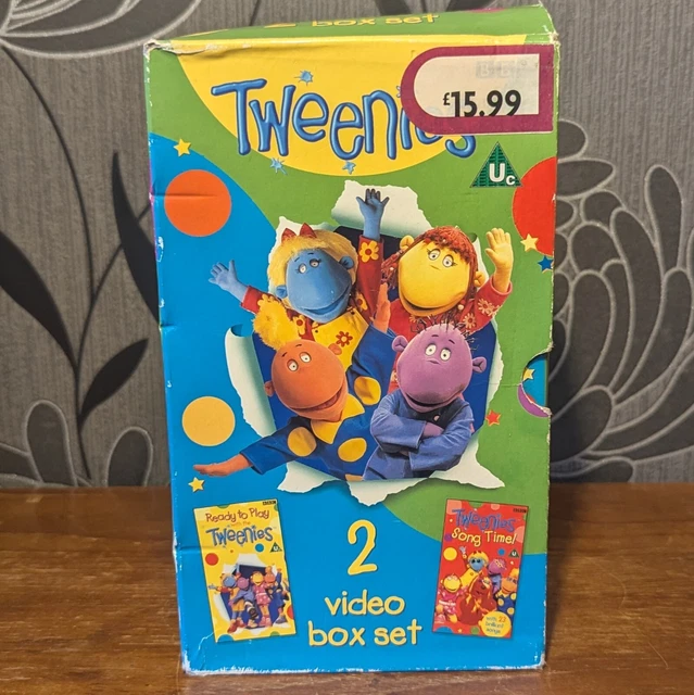 TWEENIES VIDEO BOX Set Ready To Play Song Time VHS Kids Childrens ...