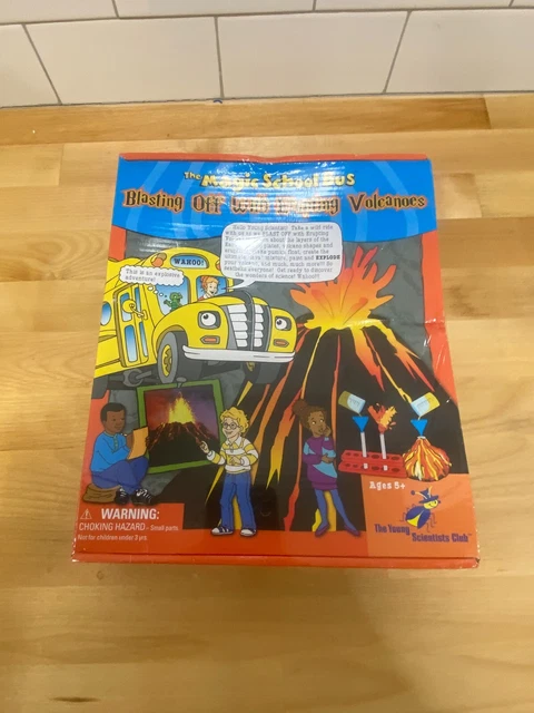 MAGIC SCHOOL BUS Blasting Volcano Kit " Blasting off with Erupting ...