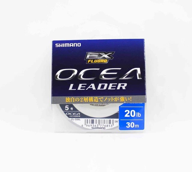 SHIMANO CL-026L OCEA EX Fluorocarbon Leader Line 30m 20lb 776853 $24.42 - PicClick AU