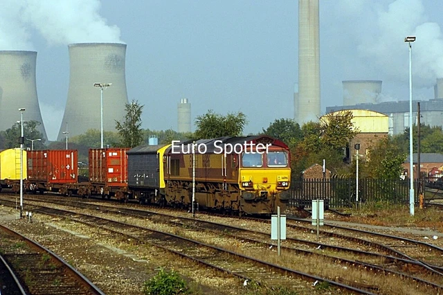 B100 6X4 GLOSSY Photo EWS Class 66 66196 @ Didcot £1.00 - PicClick UK