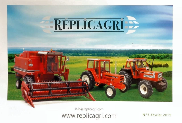 MINIATURE VOITURE MAGAZINE Book Booklet Replicagri Catalogue Replicagri ...
