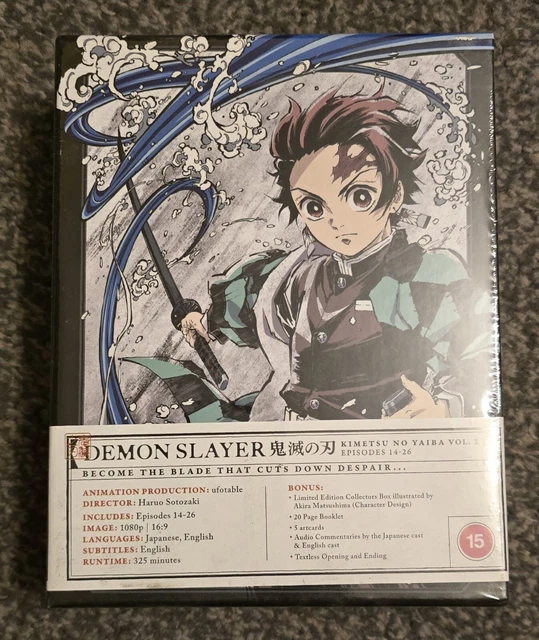 DEMON SLAYER: KIMETSU No Yaiba Part 2 Collector's Limited Edition Blu-ray NEW £41.99 - PicClick UK