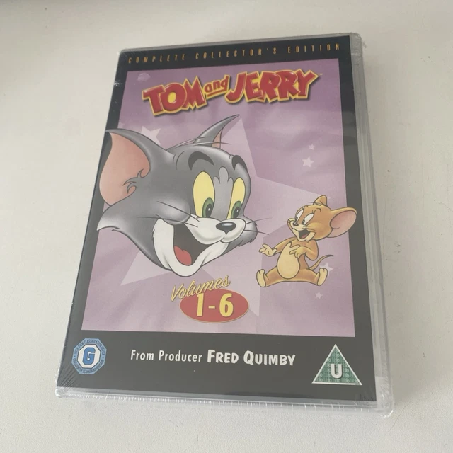TOM AND JERRY - Complete Volumes 1-6 [DVD] £16.13 - PicClick UK
