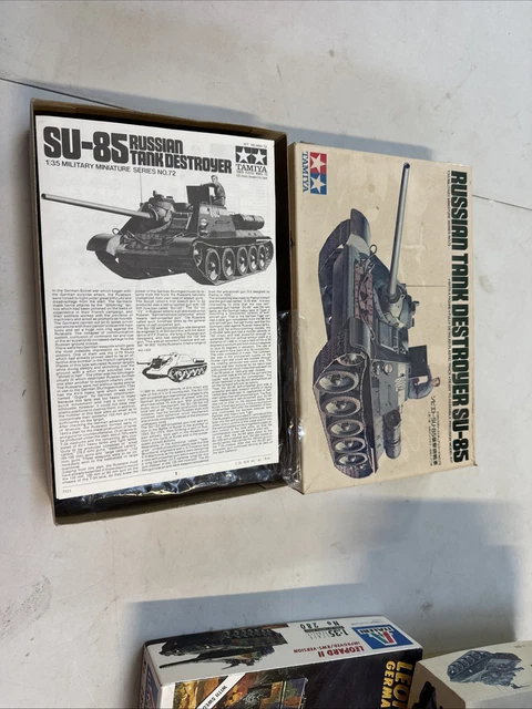 TAMIYA RUSSIAN TANK Destroyer Su 85 1/35 £25.00 - PicClick UK