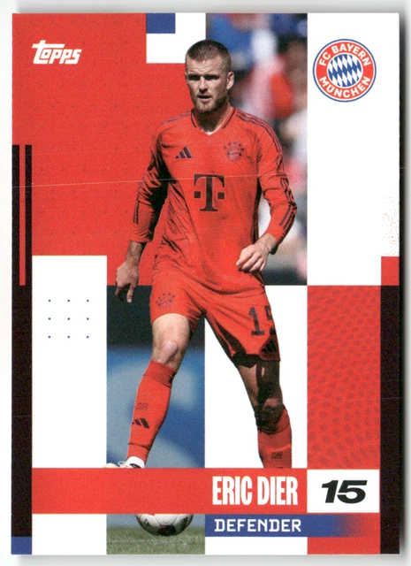 TOPPS BAYERN MONACO Team-Set 2025 No. FS-ED Eric Dier EUR 1,00 ...