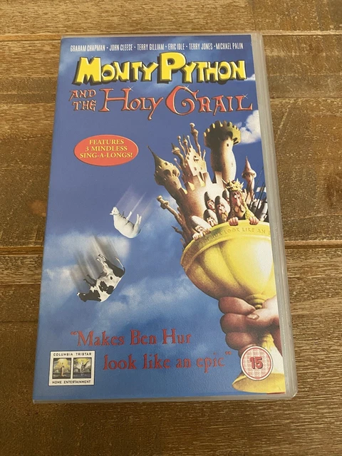 MONTY PYTHON AND The Holy Grail VHS Video John Cleese Michael Palin ...