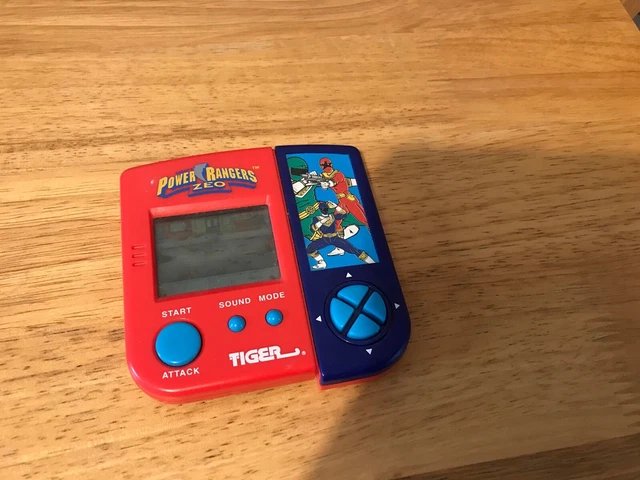 POWER RANGERS ZEO Tiger LCD Handheld Game 1996 £14.99 - PicClick UK