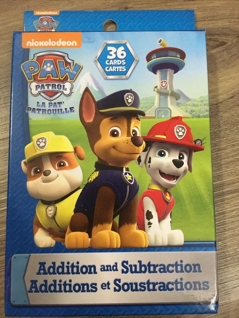PAW PATROL ADDITION And Subtraction Cards Add Subtract Numbers NEW $9. ... PAW PATROL ADDITION And Subtraction Cards Add Subtract Numbers NEW $9. ...