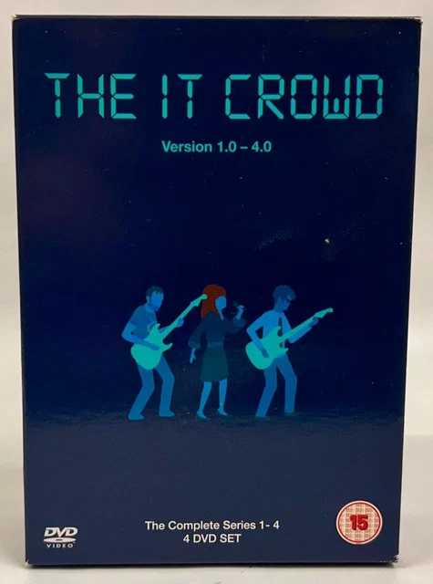 THE IT CROWD: The Complete Series 1-4 DVD Boxset Rating 12 - CG C51 £7. ...