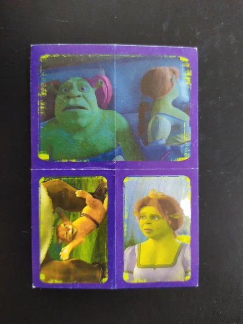 FIGURINA SHREK 2 PANINI 2004 n 31/81/82/106 OTTIMA CON VELINA EUR 1,00 ...