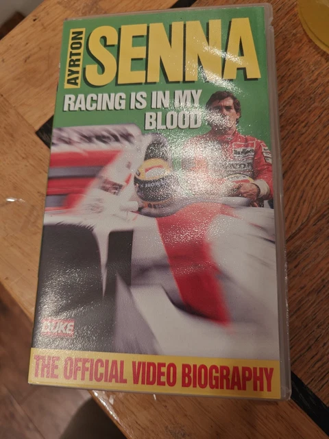 AYRTON SENNA - Racing Is In My Blood (VHS) £1.75 - PicClick UK