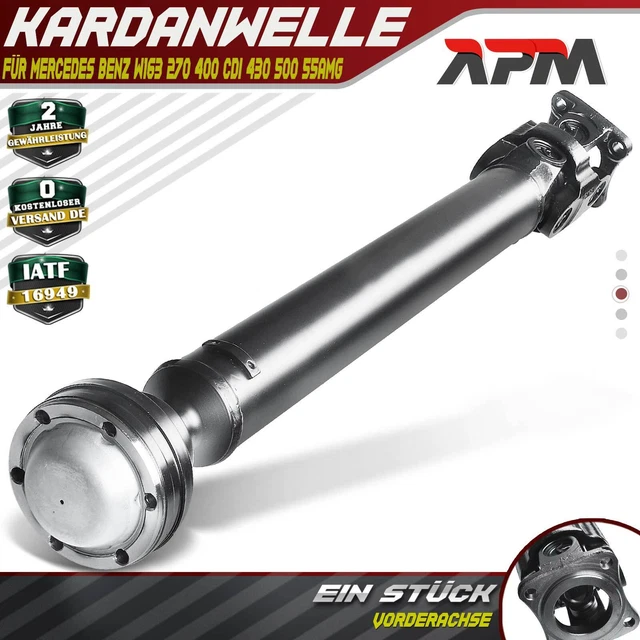 Kardanwelle Gelenkwelle Vorne 744mm Für Mercedes Benz W163 Ml 270 400