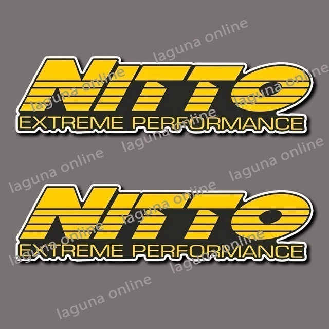 NITTO LOGO GLANZ Wetterfest Aufkleber Sticker 1 EUR 7,39 - PicClick DE