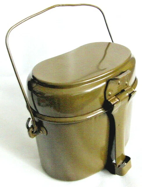 ORIGINAL USSR SOVIET Russian Army Mess Kit Canteen Military Cooking Pot ...