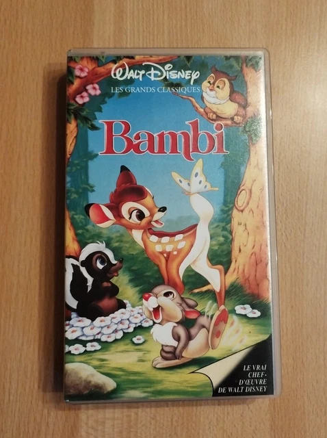 VHS WALT DISNEY Bambi EUR 2,00 - PicClick FR
