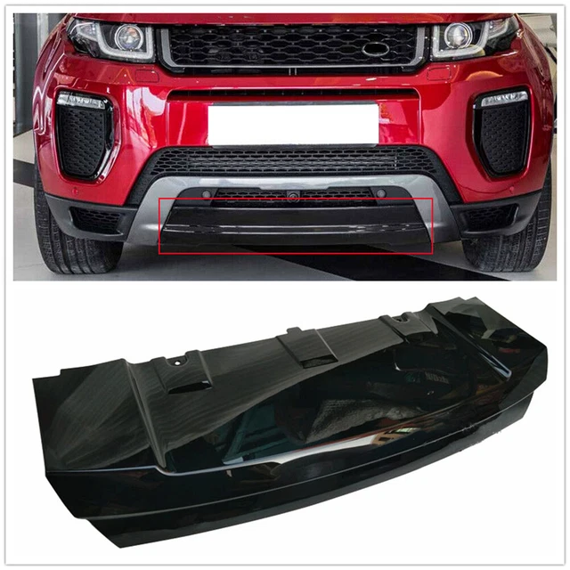 FRONT BUMPER SKID Plate Tow Hook Cover Kit For Range Rover Evoque 2016 ...