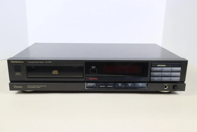VINTAGE TECHNICS SL-P102 Single CD Player 1989 - Compact Disc Tested ...