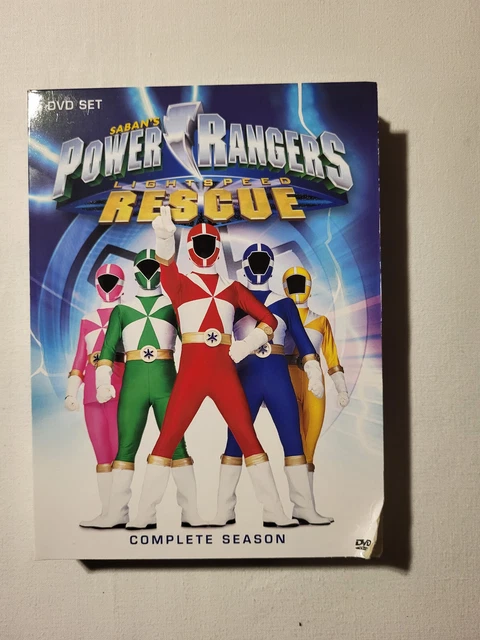 POWER RANGERS LIGHTSPEED Rescue DVD - komplette Staffel Complete Season ...