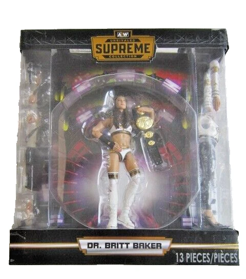 AEW UNRIVALED SUPREME Collection ~ Dr. Britt Baker~ Exclusive Rare ... AEW UNRIVALED SUPREME Collection ~ Dr. Britt Baker~ Exclusive Rare ...
