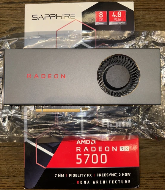 CARTE GRAPHIQUE SAPPHIRE AMD Radeon RX 5700 GDDR6 - 8 Go d'occasion EUR ...