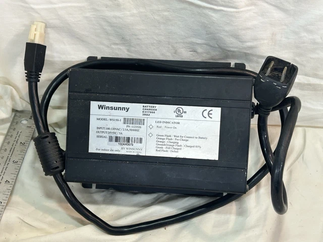 INVACARE PRONTO M91 ATO_M91R Onboard Charger 5A PN: 1123526 Model ...
