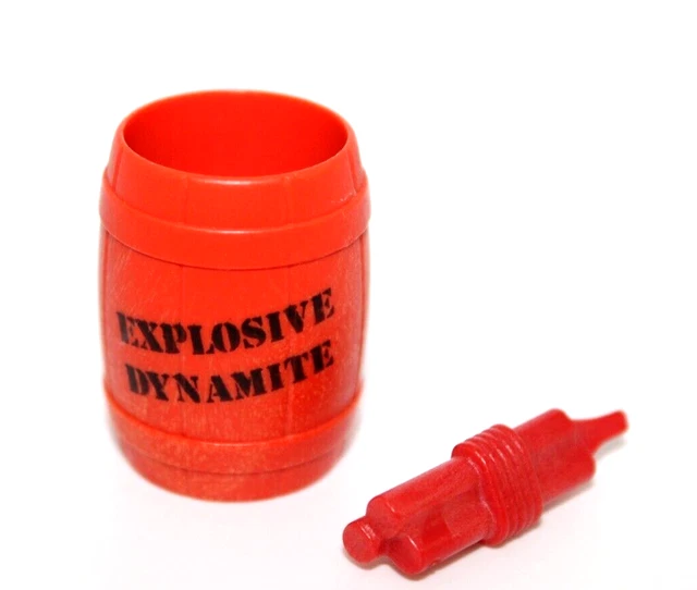 PLAYMOBIL EXPLOSIVES BARREL with Dynamite for Western, Mine EUR 4,45 ...