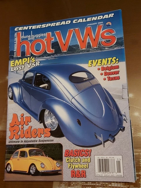 DUNE BUGGIES AND Hot VW's Magazine January 2005 Beetle Type 3 ...