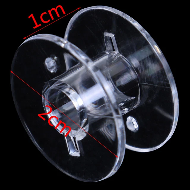 10/50PCS PLASTIC BOBBINS Sewing Machine Spools for Threads Bobbins ...