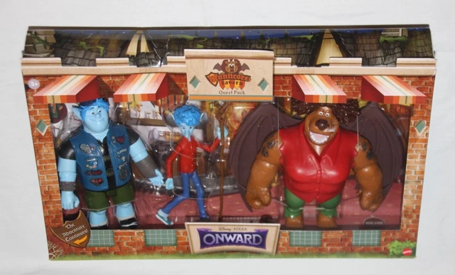 DISNEY PIXAR ONWARD Manticores Tavern Quest Pack Ian Lightfoot Cebada ...