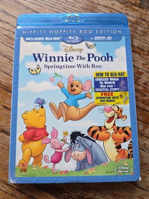 WINNIE THE POOH: Springtime with Roo (Blu-ray, 2004) w/Slipcover Walt ...