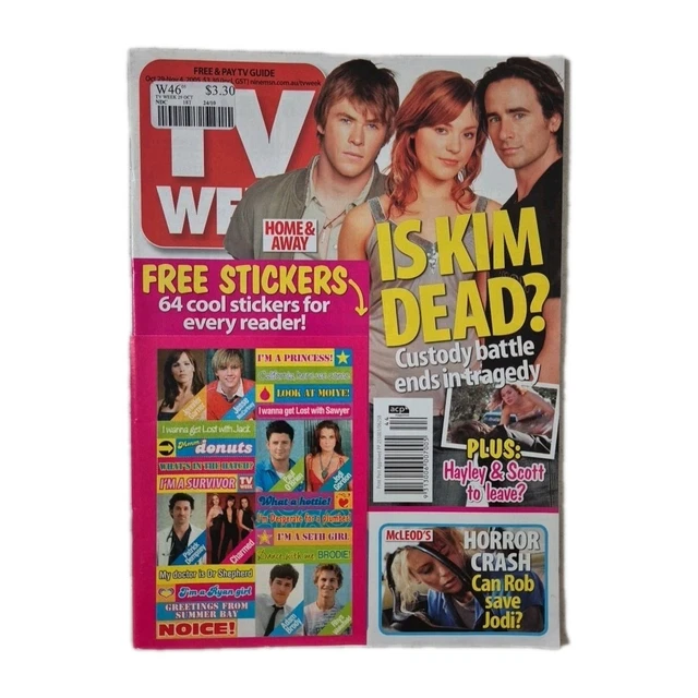 TV WEEK VINTAGE Magazine Oct. 29 - Nov. 4, 2005 Home & Away, Shannon ...