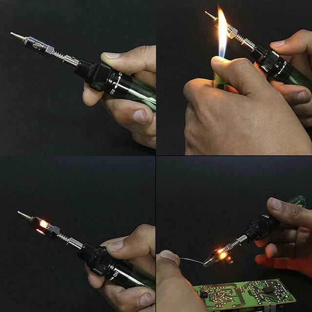 WIRELESS MUTI-FUNCTION PORTABLE Butane Gas Soldering Tools Torch ...