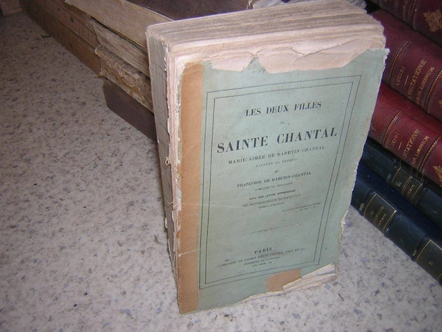 1870.LES DEUX FILLES de sainte Chantal.Rabutin Sévigné EUR 33,00 ...