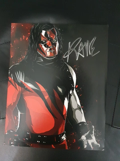WRESTLING AUTOGRAMM KANE WWF WWE AEW original signiert WCW Autograph ...