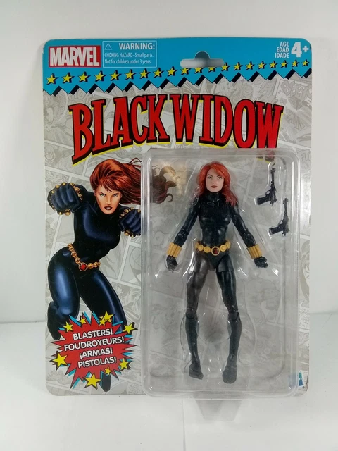 MARVEL SUPER HEROES Natasha Romanov Black Widow Avengers Action Figure ...