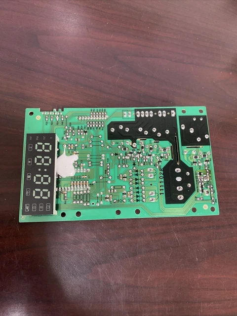 GE MIDEA MICROWAVE Control Board - Part# E173873 Md12011L Etxaui-04-R ...