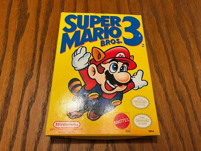 SUPER MARIO BROS. 3 NES Complete CIB Very Good Condition! $102.50 ...