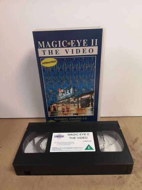 MAGIC EYE II - The Video - VHS Video - Pal - Video Cassette £4.99 ...
