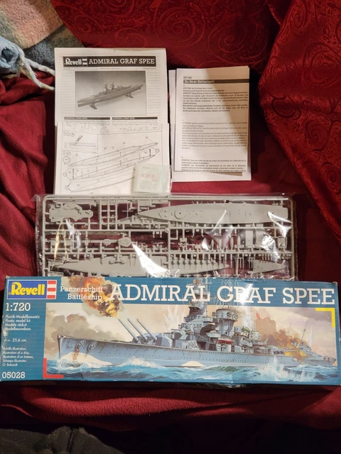 REVELL MODELLBAUSATZ SCHIFF 05028 Panzerschiff Admriral Graf Spee 1:720 ...