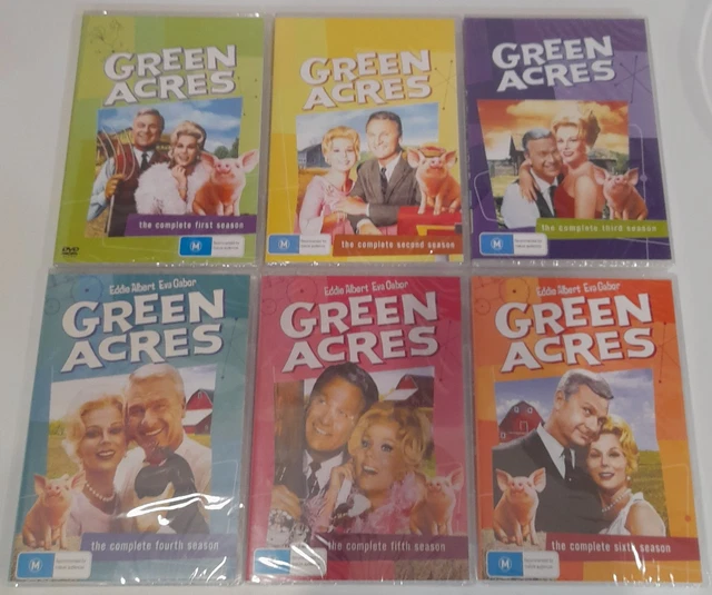 GREEN ACRES COMPLETE Series DVD Season 1-6 Rated G NTSC Region Free New ...