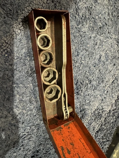 VINTAGE BRITOOL HEX Socket Set Whitworth 1073 Made In England £22.00 ...